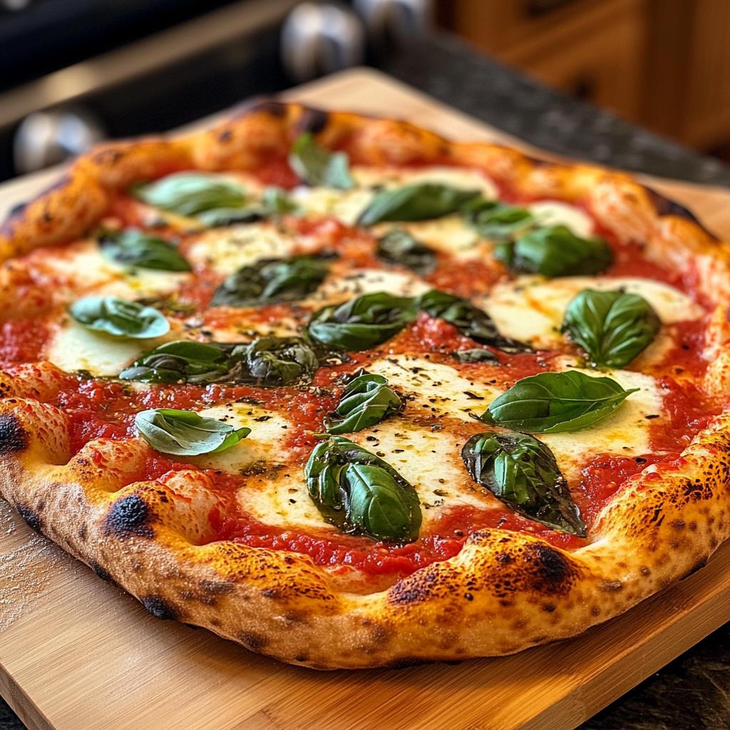 Effortless 5-Ingredient Margherita Pizza with Basil Bliss - Wilingga Recipes