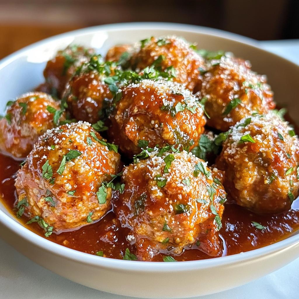 5-Ingredient Turkey Meatballs with Marinara: Unbelievable Flavor! - Wilingga Recipes