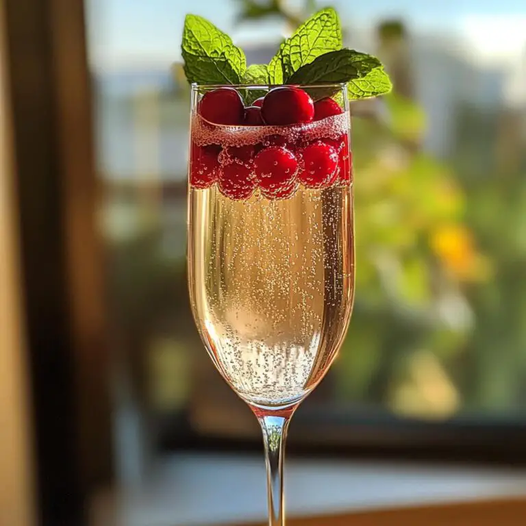 5-Minute Christmas Champagne Cocktail Magic - Wilingga Recipes